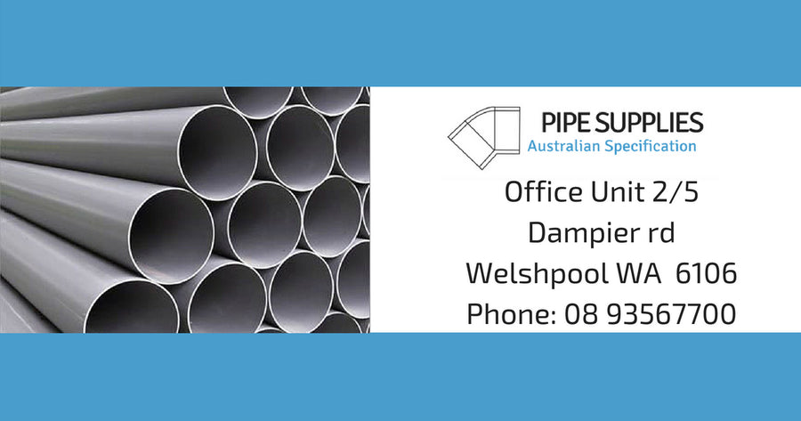 Perth Stormwater Pipe Suppliers - PVC Pipe and DWV Pipe